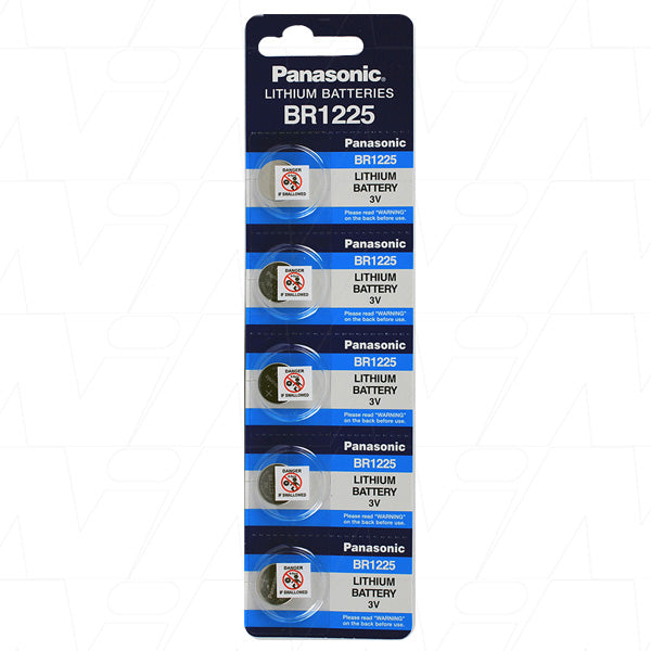 Panasonic Lithium 5 Card. BR1225 – Carter Direct South Africa