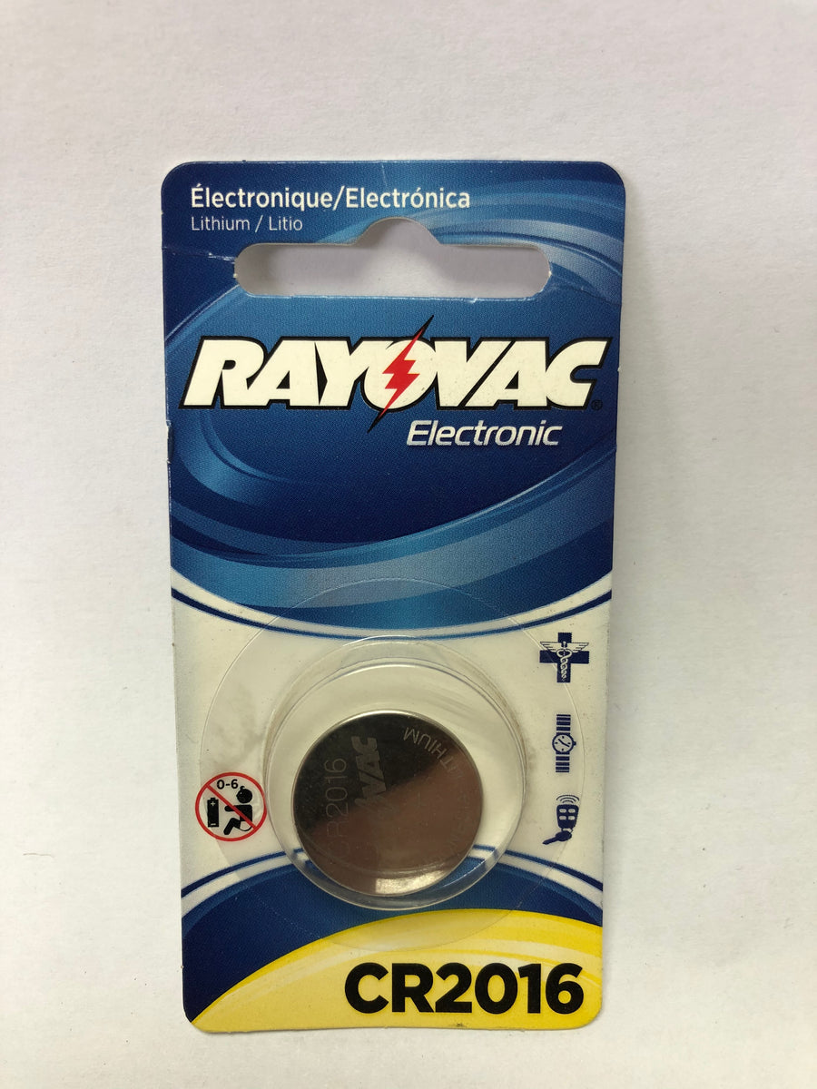 RAYOVAC CR 2016 3V LITHIUM BATTERY C1 – Carter Direct South Africa