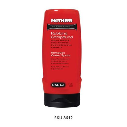 Mothers Professional Rubbing Compound. 08612 – Carter Direct South Africa