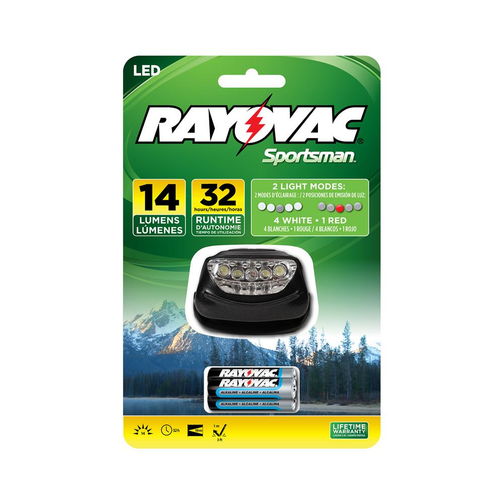 Rayovac Sportsman Headlight. SE5LEDHLT-BA – Carter Direct South Africa