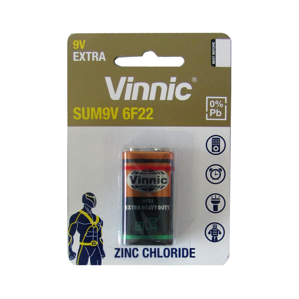 VINNIC HEAVY DUTY 9V 1 PER CARD - ( 9V6F22 ) – Carter Direct South Africa