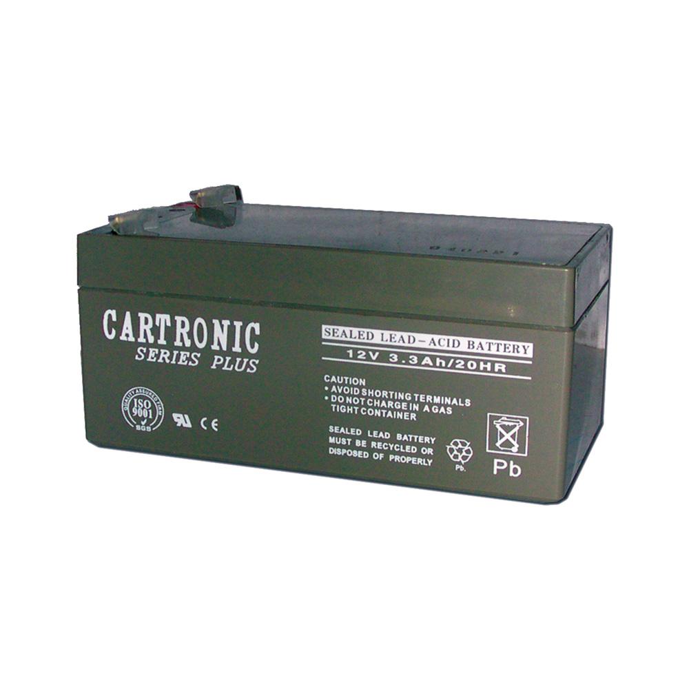Cartronic Sealed Lead Acid Battery 12V 3.3Ah. WP3.3-12 – Carter Direct ...